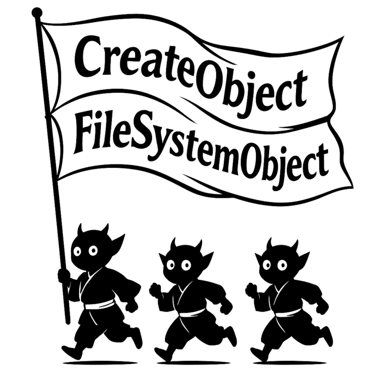 Vba:『filesystemobject』参照設定 Vs 非参照設定(createobject)の違い 52週間の挑戦:windows